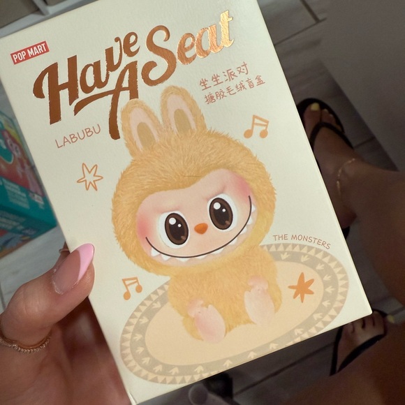 POP MART | Toys | Labubu Dada Have A Seat Collection Sealed | Poshmark